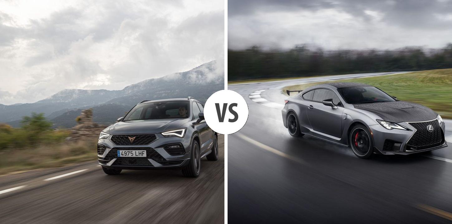 CUPRA Ateca VS Lexus RC Autovergleich | AUTOGOTT.DE
