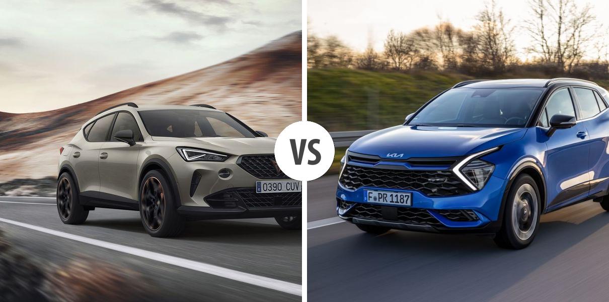 CUPRA Formentor VS KIA Sportage – Vergleiche Preise, Leistung, Kofferraum & Ausstattungen ...