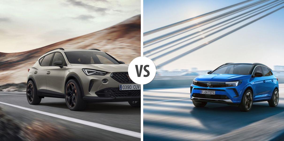 CUPRA Formentor VS Opel Grandland – Vergleiche Preise, Leistung ...