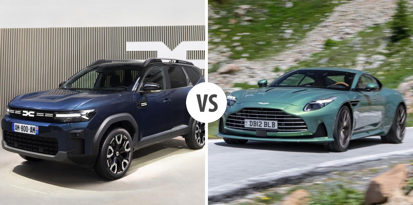 Dacia Bigster VS Aston Martin DB12 – Vergleiche Preise, Leistung ...