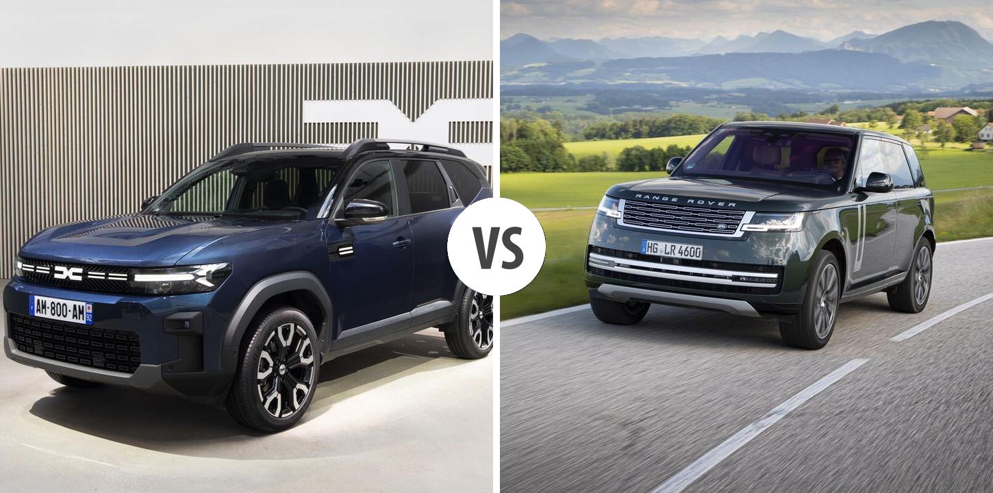 Dacia Bigster VS Land Rover Range Rover – Vergleiche Preise, Leistung ...