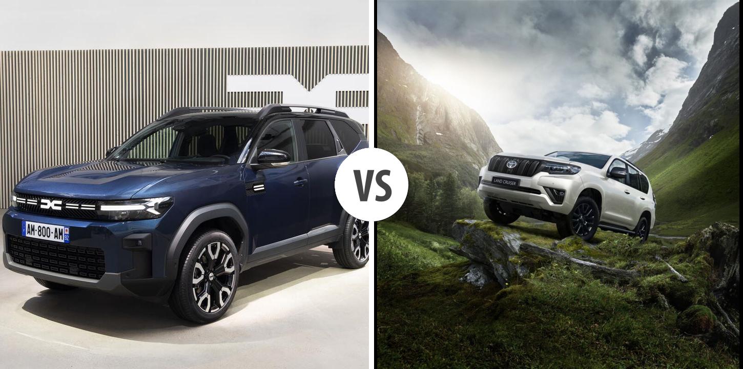Dacia Bigster VS Toyota Land Cruiser – Vergleiche Preise, Leistung ...