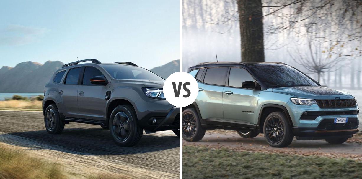 Dacia Duster VS Jeep Compass – Vergleiche Preise, Leistung, Kofferraum ...