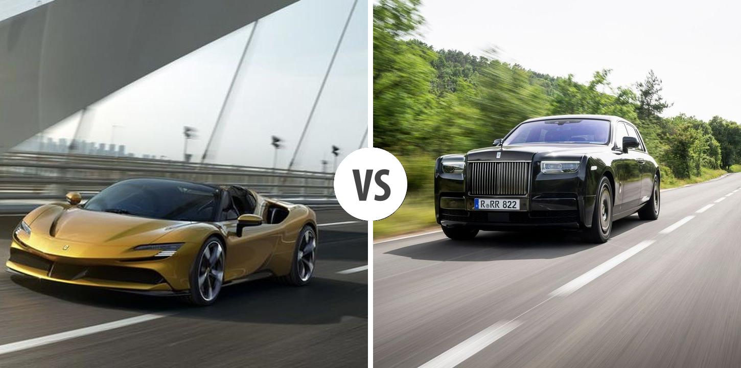 Ferrari SF90 Roadster VS Rolls-Royce Phantom – Vergleiche Preise ...