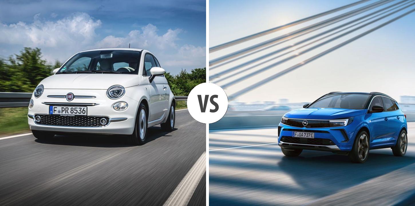 FIAT 500 VS Opel Grandland Elektro – Vergleiche Preise, Leistung ...
