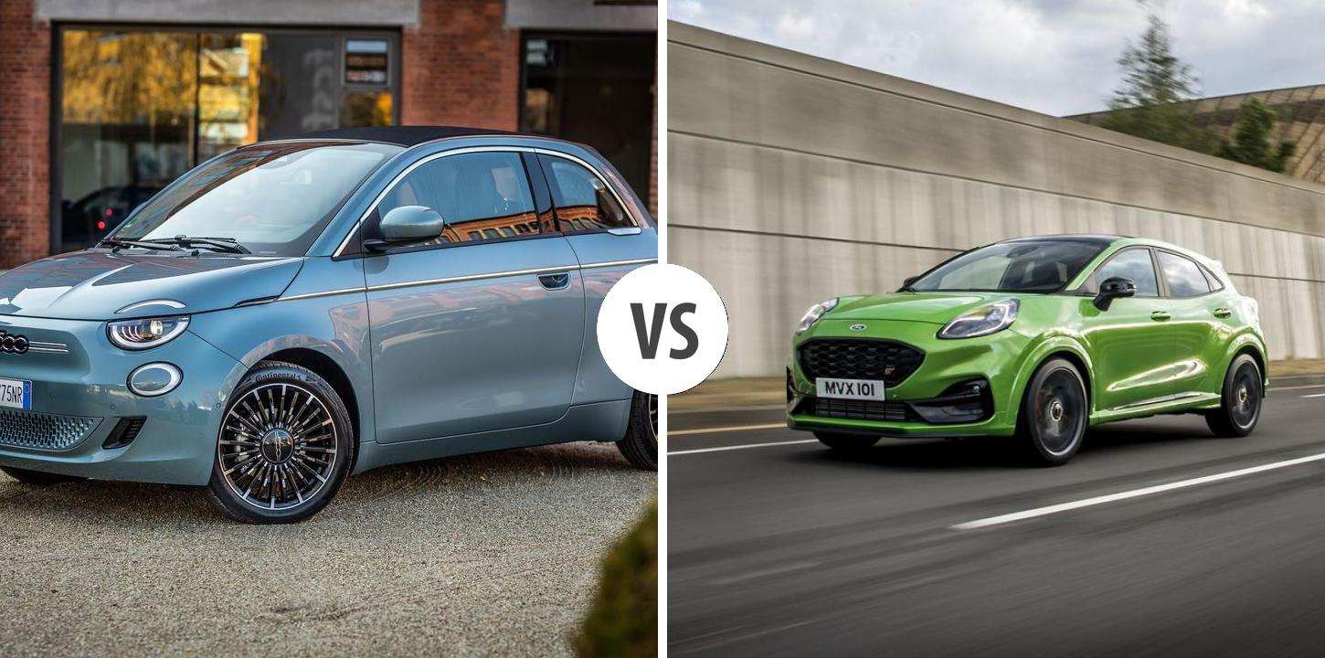 FIAT 500C Elektro VS Ford Puma Elektro – Vergleiche Preise, Leistung ...