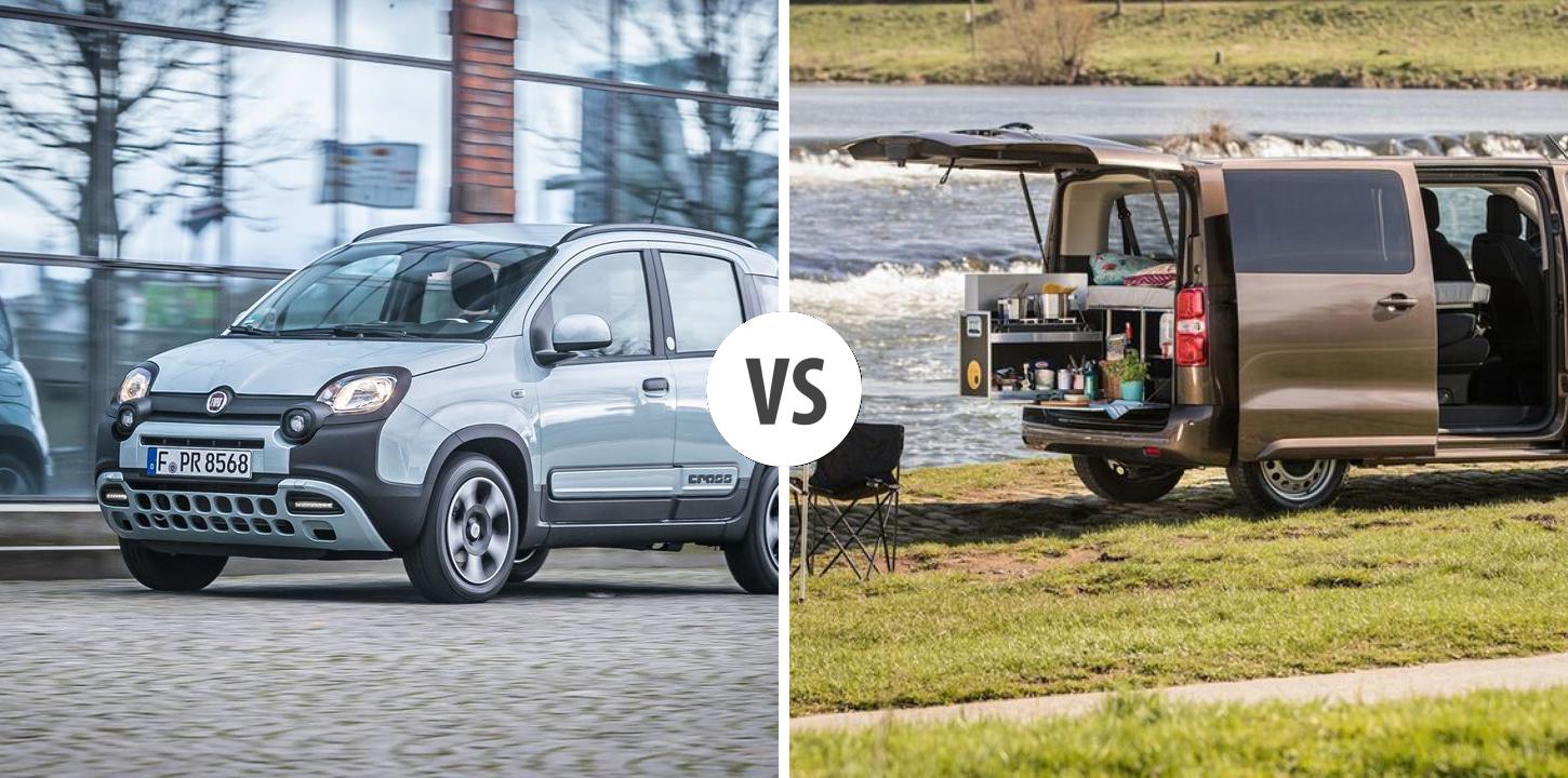 FIAT Panda VS Toyota Proace Verso Electric – Vergleiche Preise ...