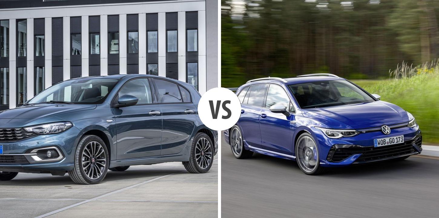 FIAT Tipo 5-Türer VS Volkswagen Golf Variant Autovergleich | AUTOGOTT.DE