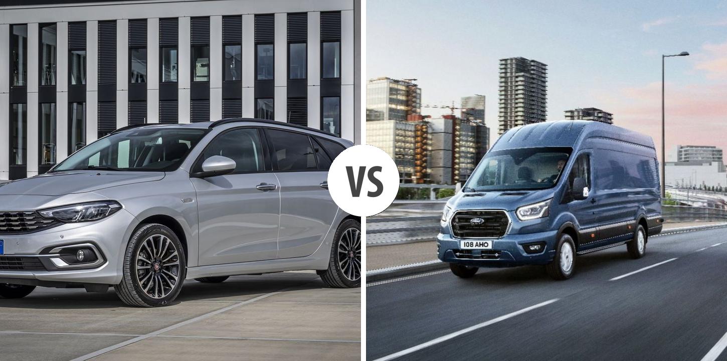FIAT Tipo Kombi VS Ford Transit Kastenwagen Autovergleich | AUTOGOTT.DE