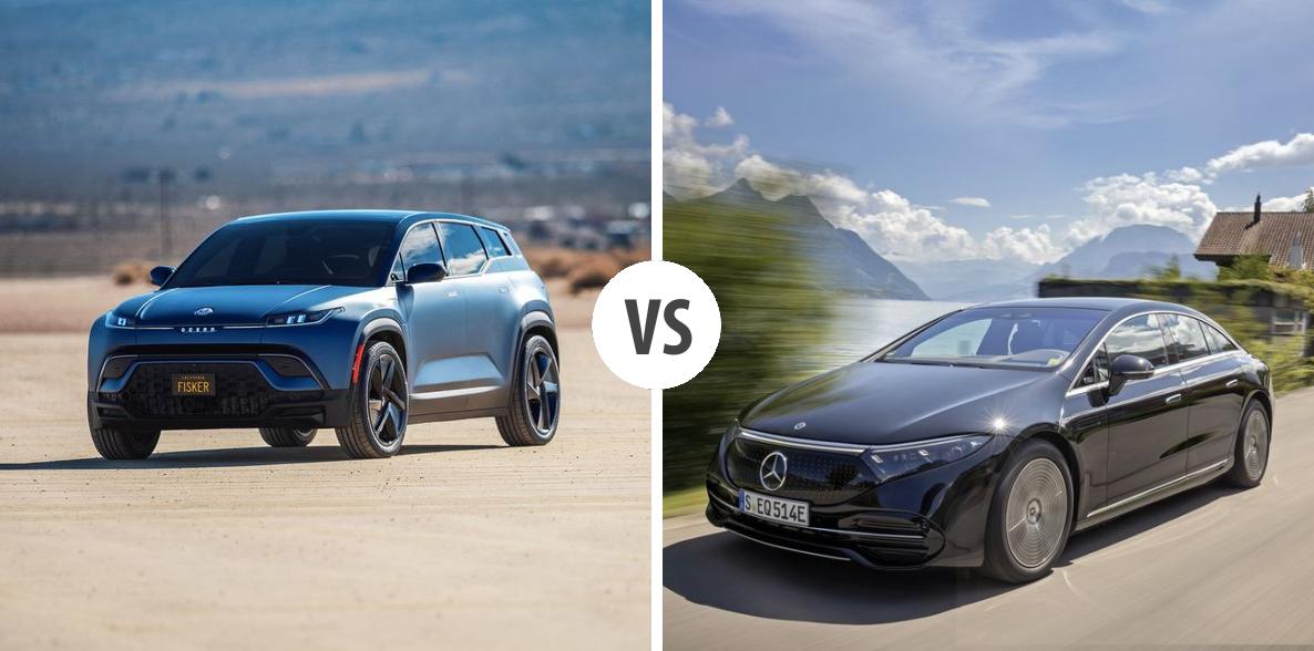 Fisker Ocean VS Mercedes EQS Limousine Autovergleich | AUTOGOTT.DE