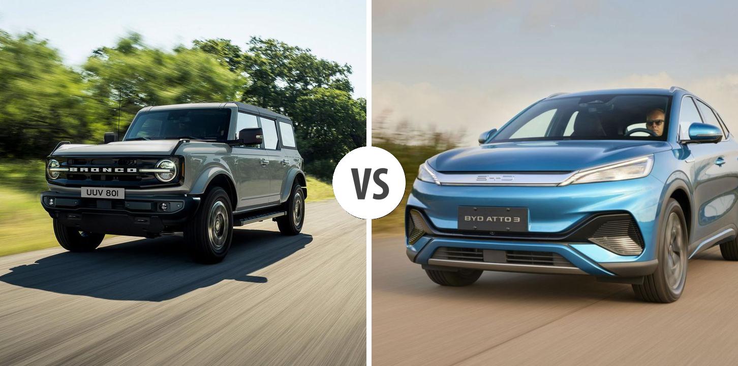 Ford Bronco VS BYD Atto 3 – Vergleiche Preise, Leistung, Kofferraum ...