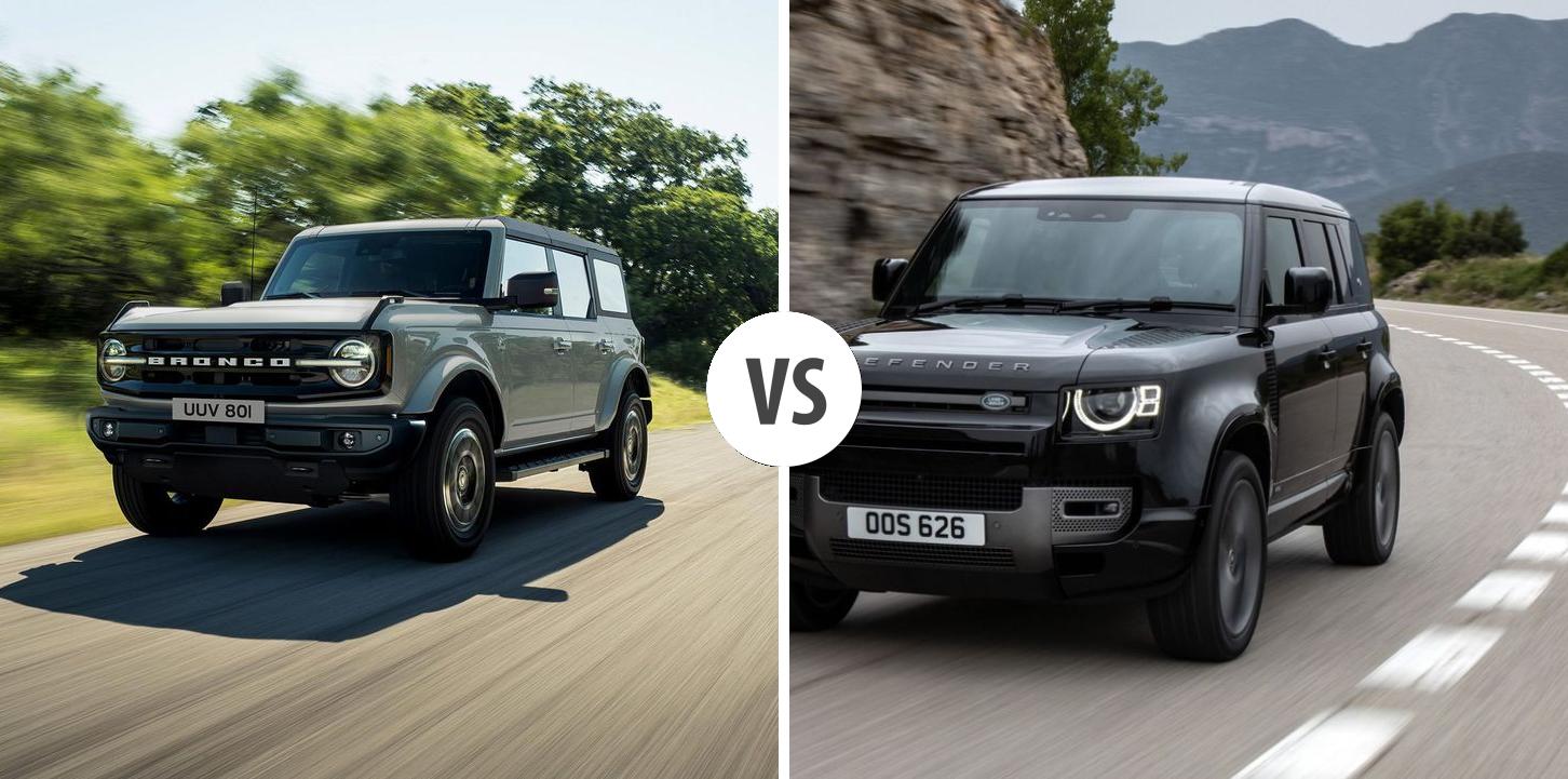 Ford Bronco VS Land Rover Defender Autovergleich | AUTOGOTT.DE