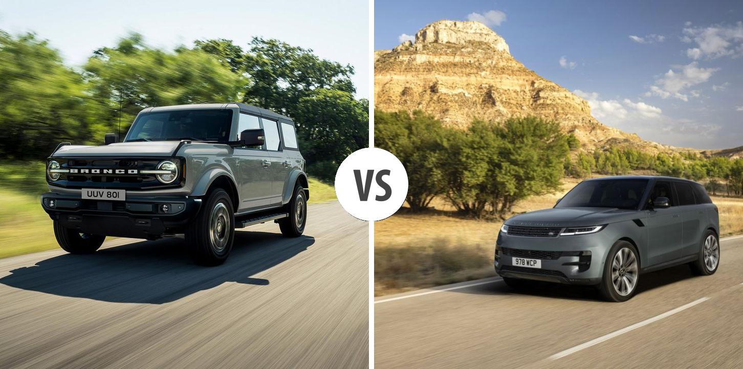 Ford Bronco VS Land Rover Range Rover Sport – Vergleiche Preise ...