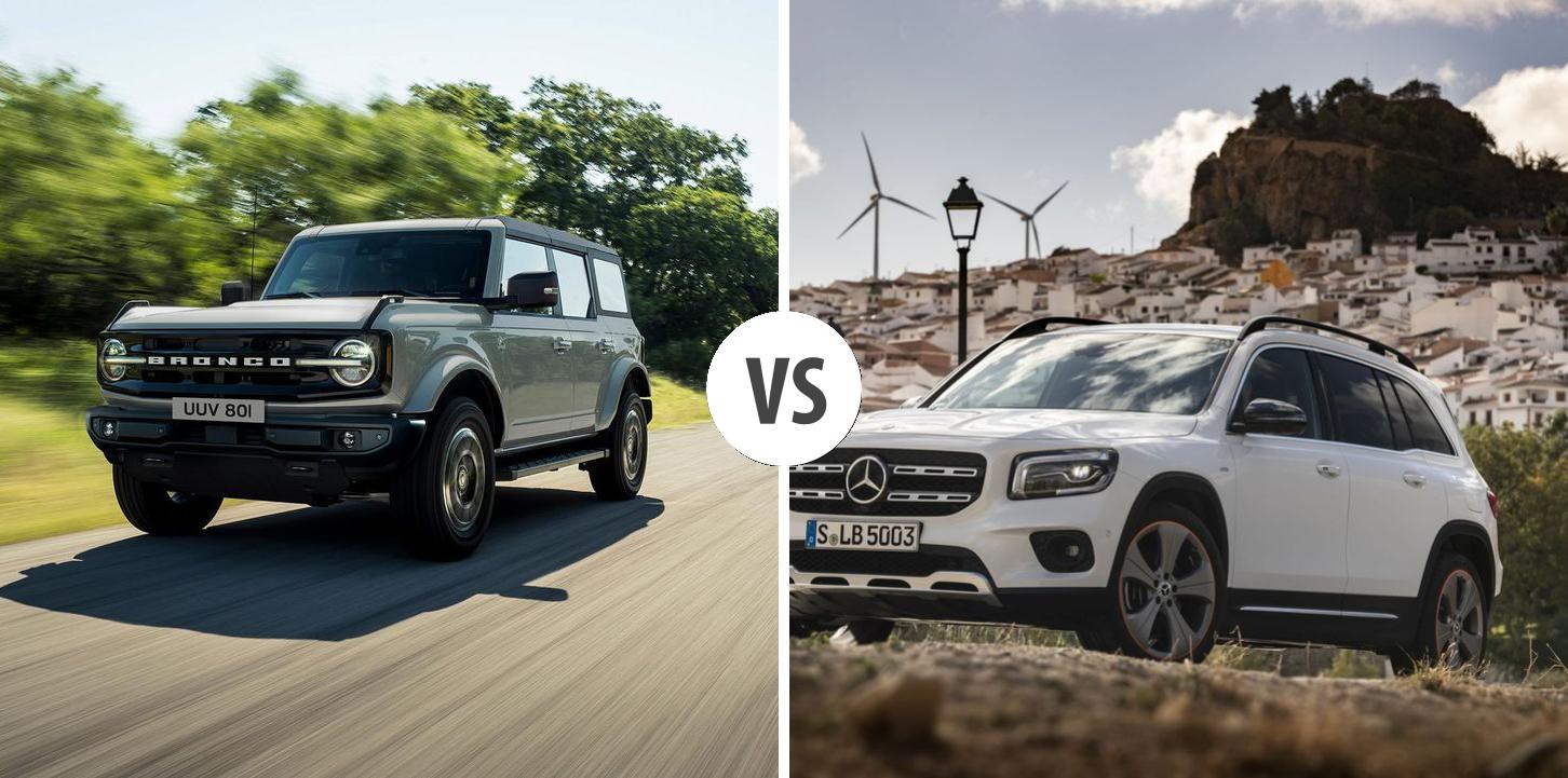 Ford Bronco VS Mercedes GLB Elektro – Vergleiche Preise, Leistung ...