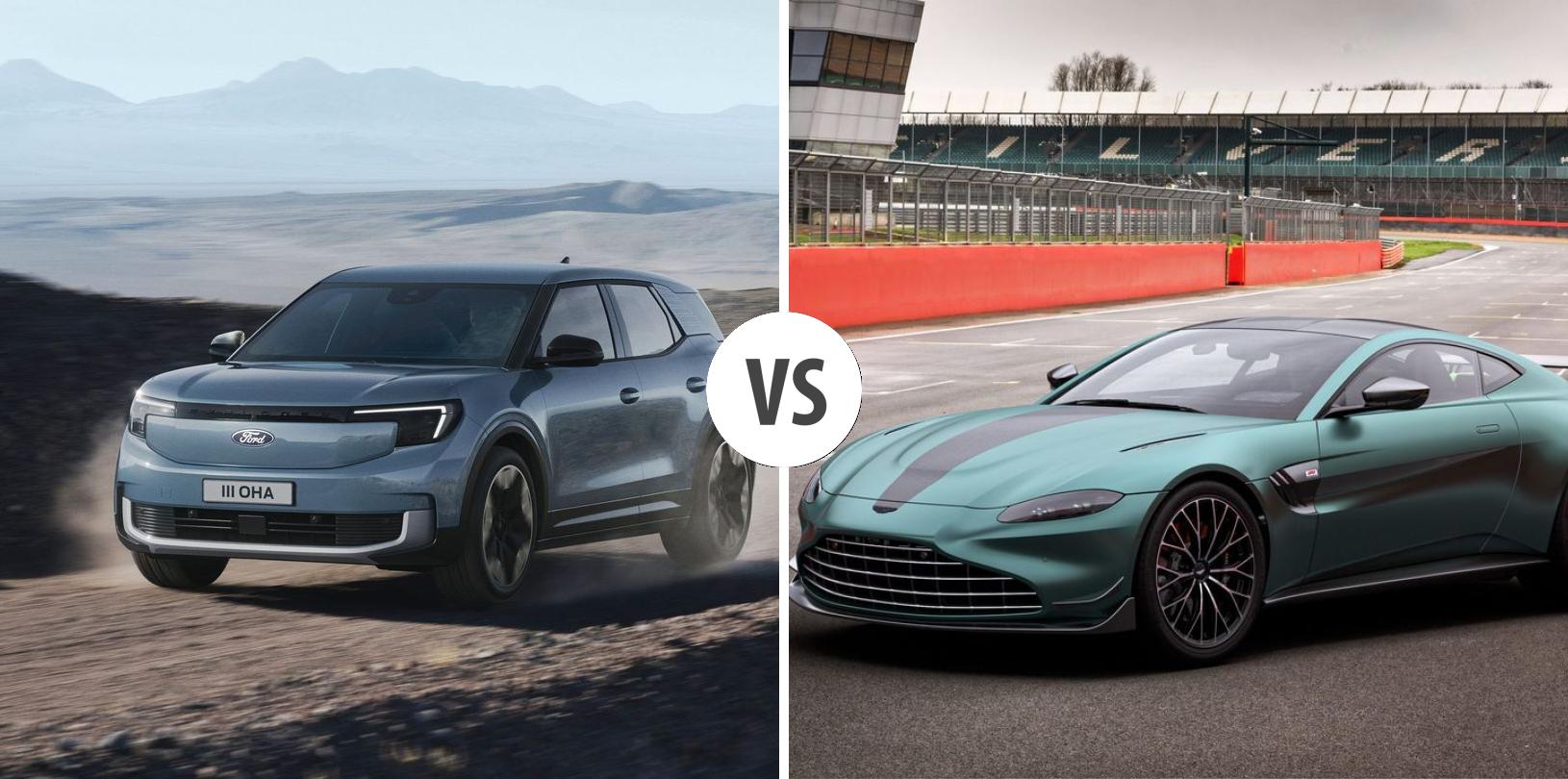Ford Explorer EV VS Aston Martin Vantage Sport Coupe – Vergleiche ...