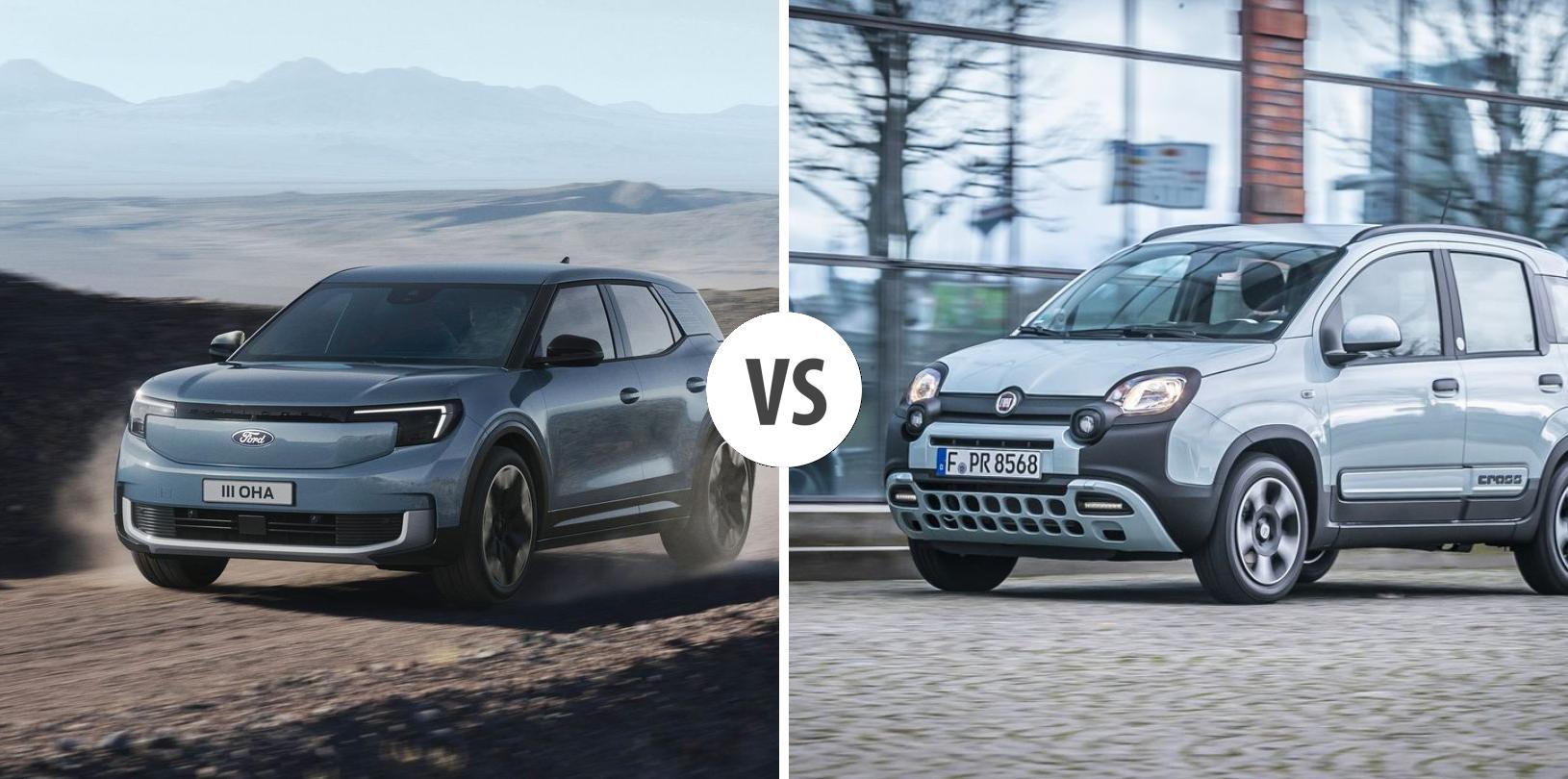 Ford Explorer EV VS FIAT Panda Autovergleich | AUTOGOTT.DE
