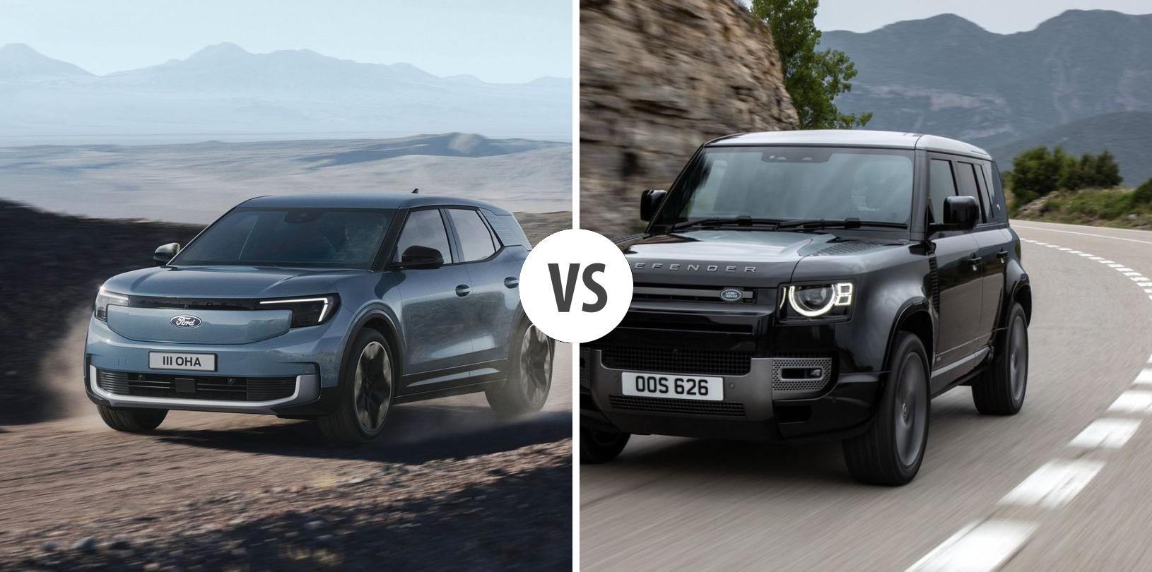Ford Explorer EV VS Land Rover Defender Autovergleich | AUTOGOTT.DE