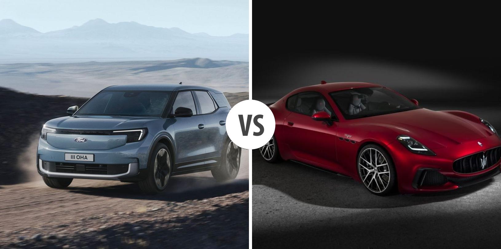 Ford Explorer EV VS Maserati GranTurismo – Vergleiche Preise, Leistung ...