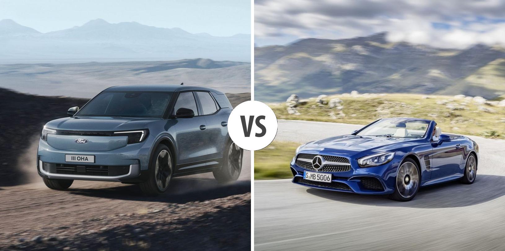 Ford Explorer EV VS Mercedes SL – Vergleiche Preise, Leistung ...