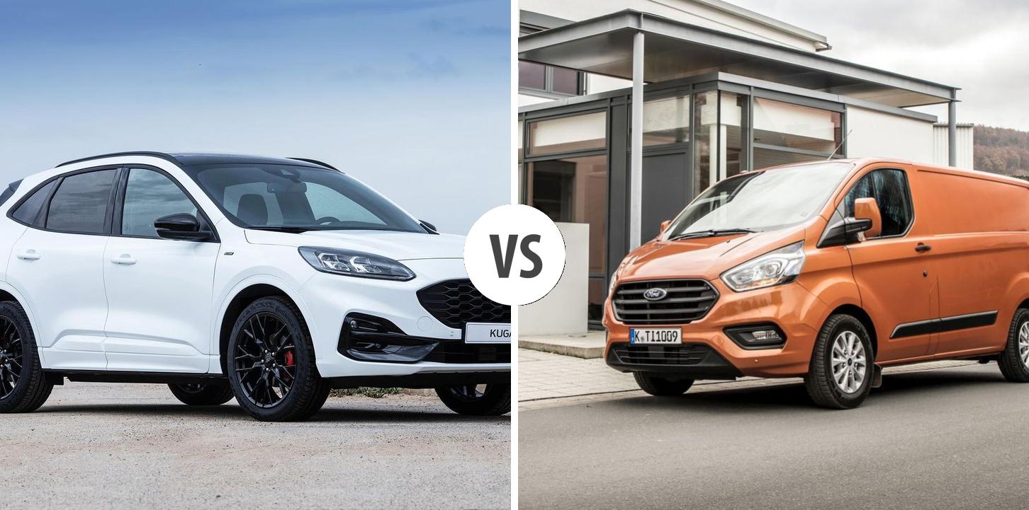 Ford Kuga VS Ford Transit Custom Transporter – Vergleiche Preise ...