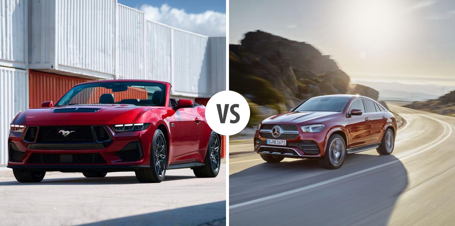 Ford Mustang Convertible VS Mercedes GLE Coupé – Vergleiche Preise ...