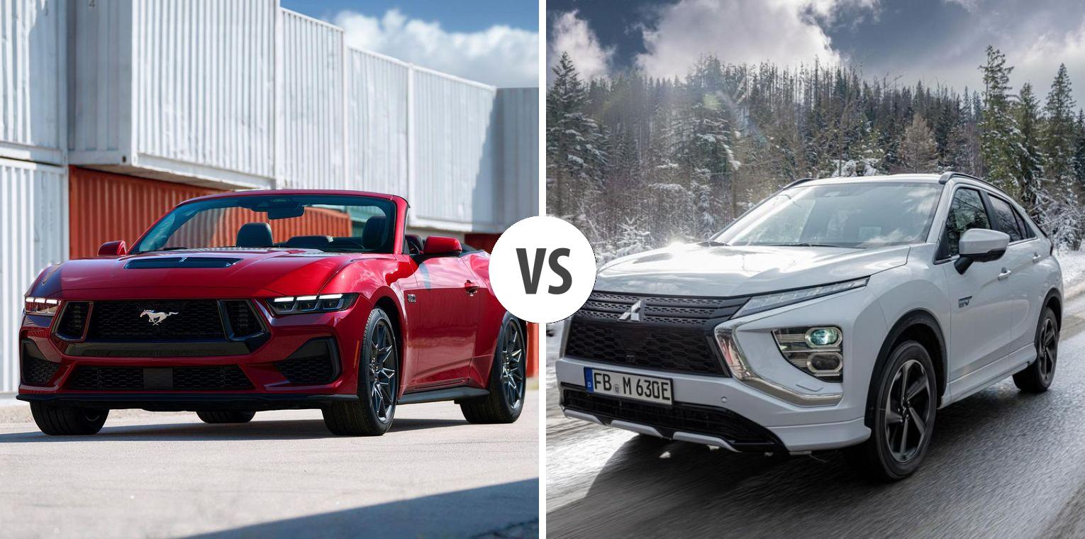 Ford Mustang Convertible VS Mitsubishi Eclipse Cross – Vergleiche ...