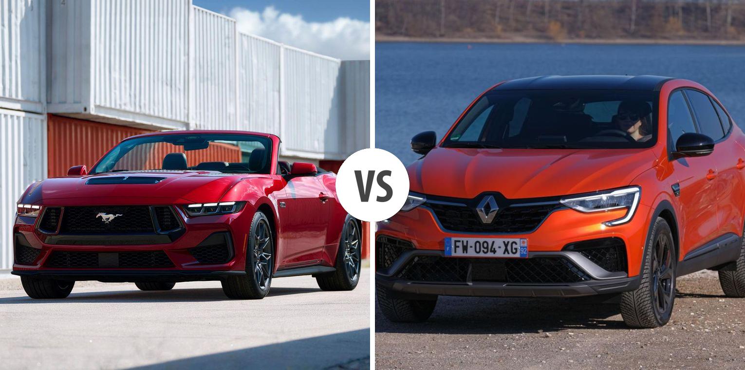 Ford Mustang Convertible VS Renault Arkana – Vergleiche Preise ...