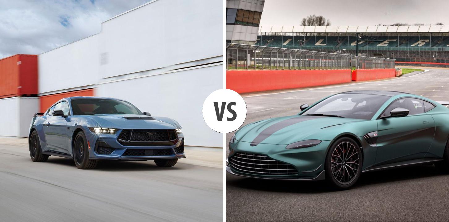 Ford Mustang Fastback VS Aston Martin Vantage Sport Coupe – Vergleiche ...