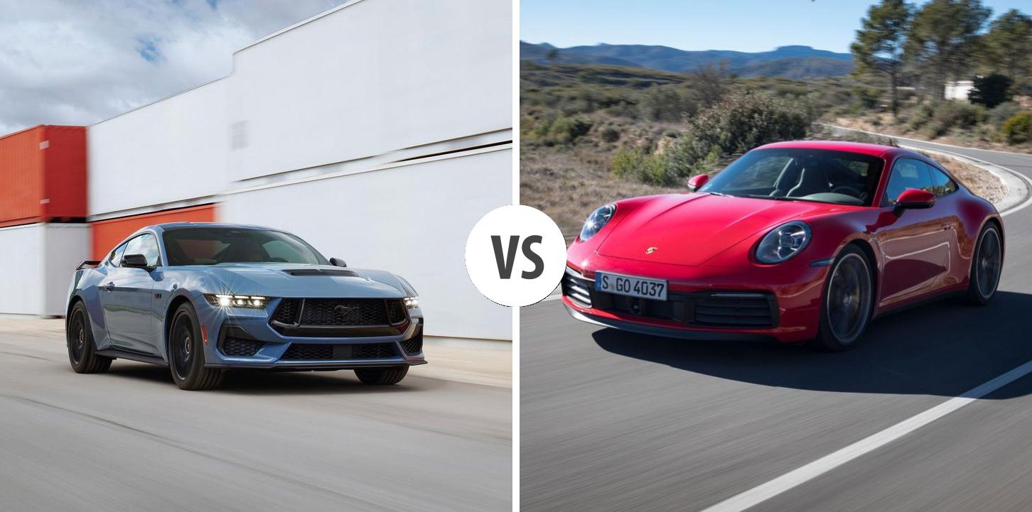 Ford Mustang Fastback VS Porsche 911 Coupé – Vergleiche Preise ...