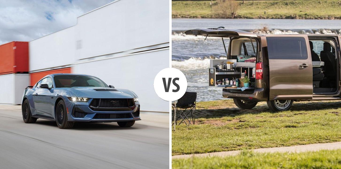 Ford Mustang Fastback VS Toyota Proace Verso Electric – Vergleiche ...