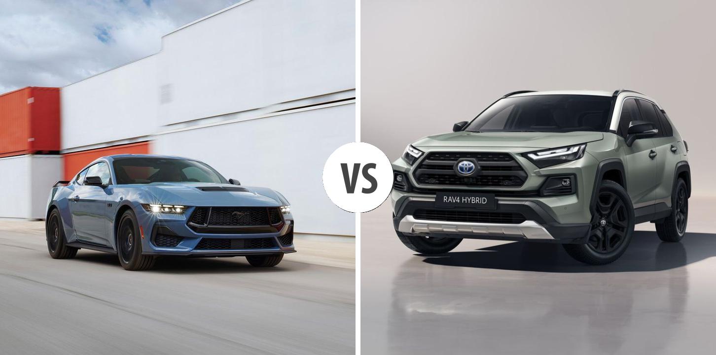 Ford Mustang Fastback VS Toyota RAV4 – Vergleiche Preise, Leistung ...