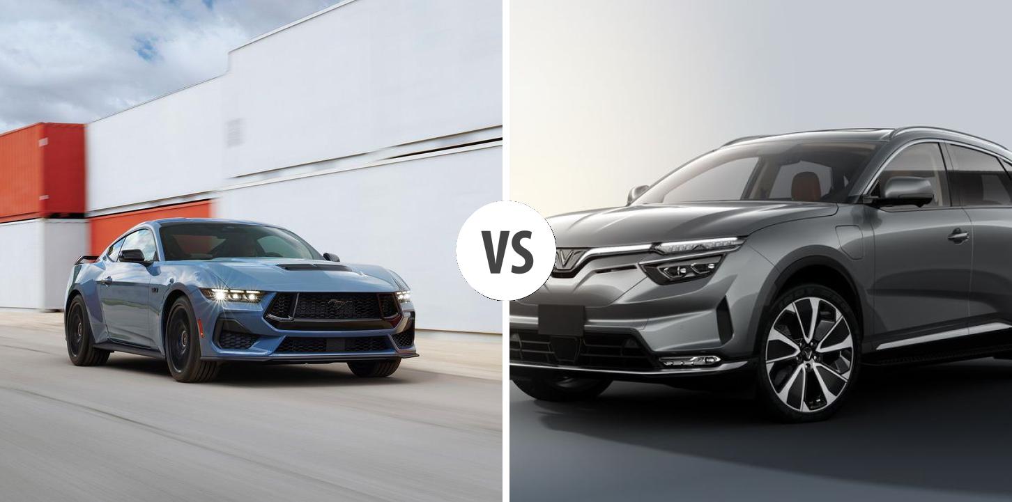 Ford Mustang Fastback VS VinFast VF 8 – Vergleiche Preise, Leistung ...