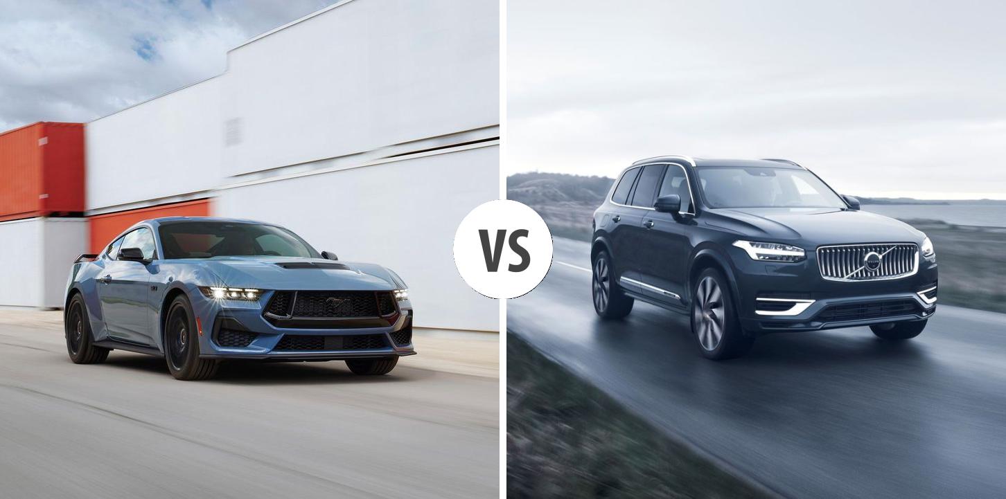 Ford Mustang Fastback VS Volvo XC90 – Vergleiche Preise, Leistung ...