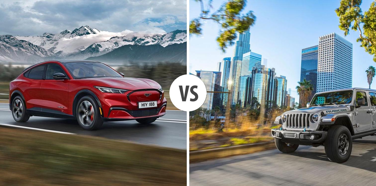Ford Mustang Mach-E VS Jeep Wrangler – Vergleiche Preise, Leistung ...