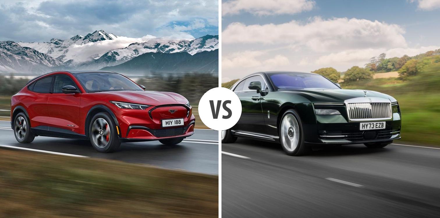 Ford Mustang Mach-E VS Rolls-Royce Spectre – Vergleiche Preise ...