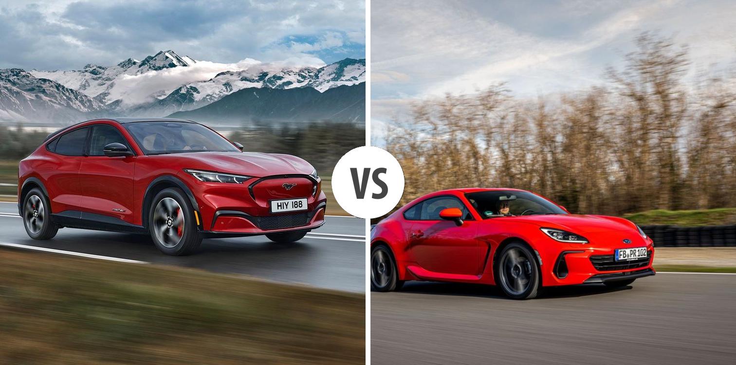 Ford Mustang Mach-E VS Subaru BRZ – Vergleiche Preise, Leistung ...