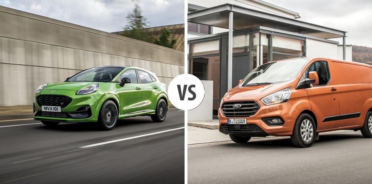 Ford Puma VS Ford Transit Custom Transporter – Vergleiche Preise ...