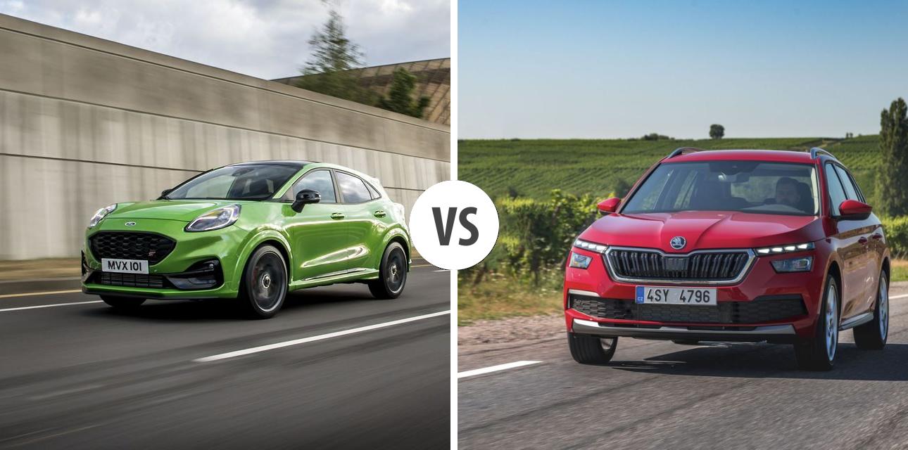 Ford Puma VS Skoda Kamiq – Vergleiche Preise, Leistung, Kofferraum ...