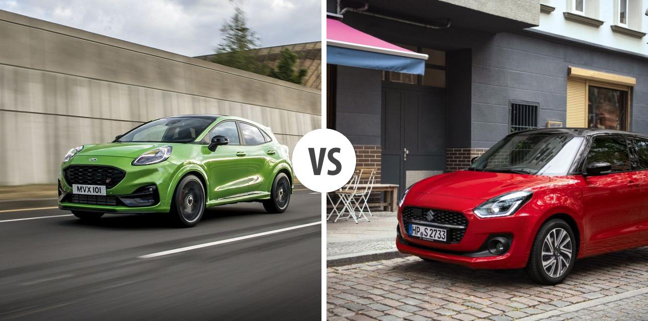 Ford Puma VS Suzuki Swift – Vergleiche Preise, Leistung, Kofferraum ...