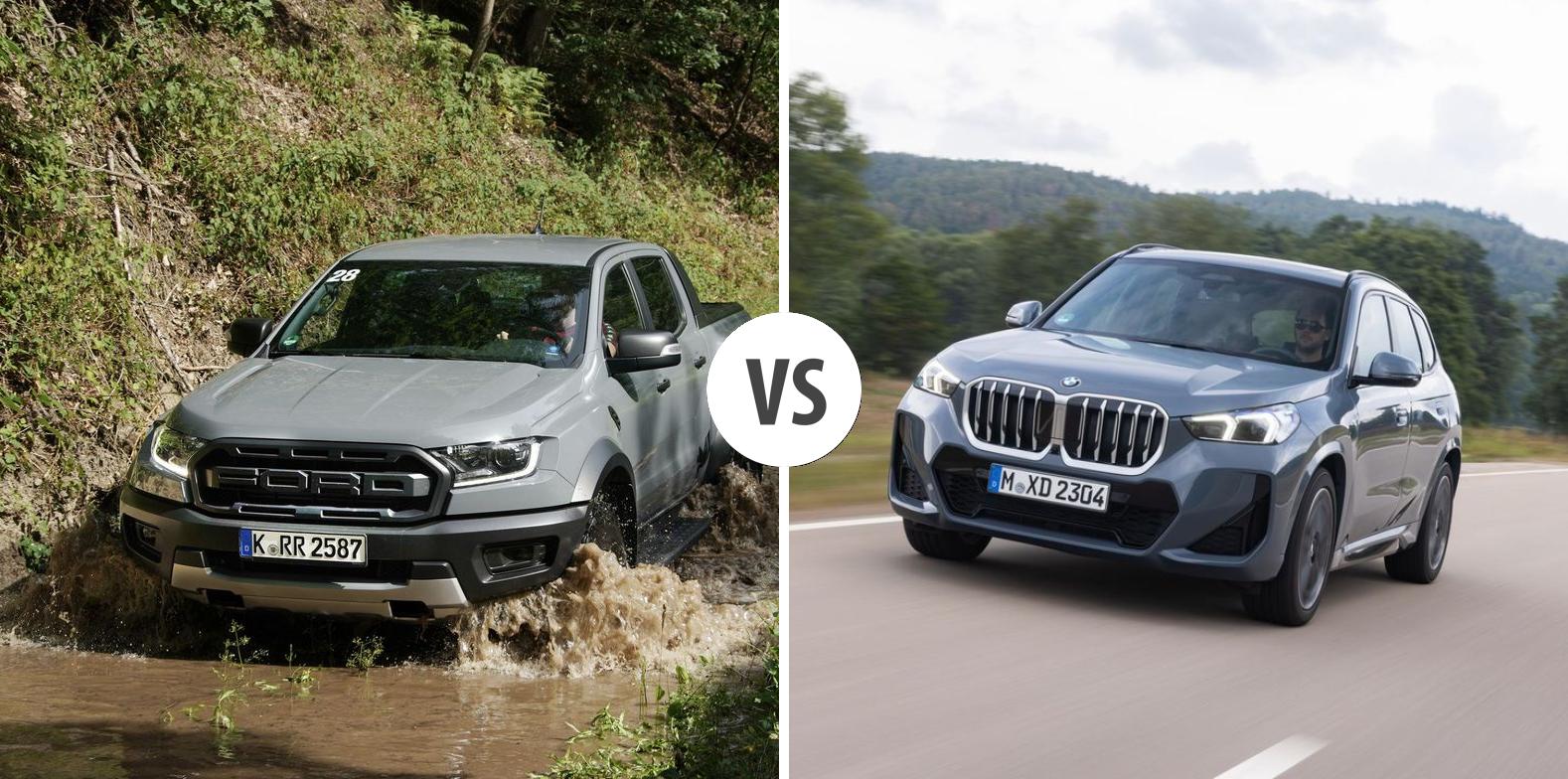 Ford Ranger VS BMW X1 – Vergleiche Preise, Leistung, Kofferraum ...