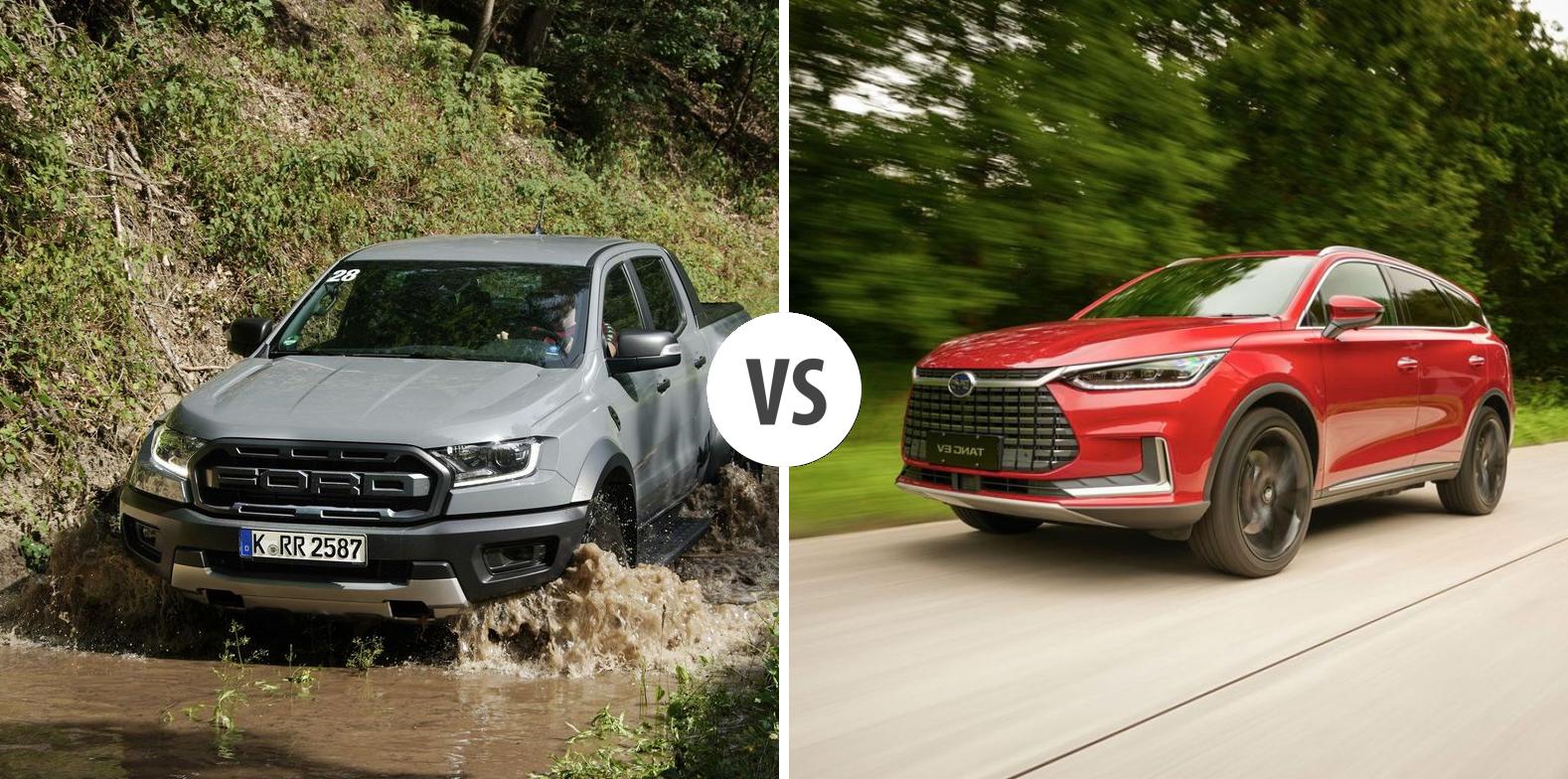 Ford Ranger VS BYD Tang – Vergleiche Preise, Leistung, Kofferraum ...