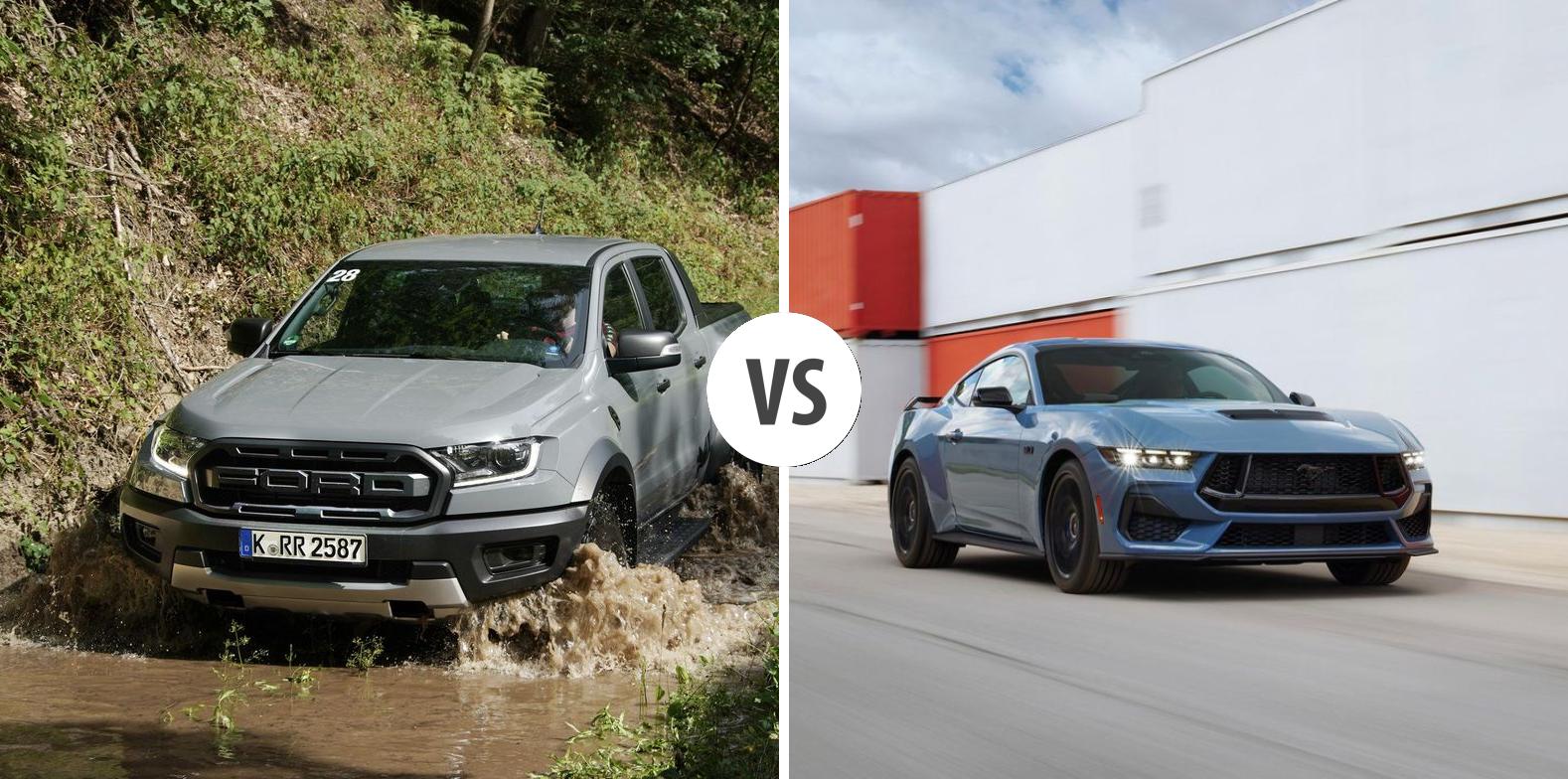 Ford Ranger VS Ford Mustang Fastback – Vergleiche Preise, Leistung ...