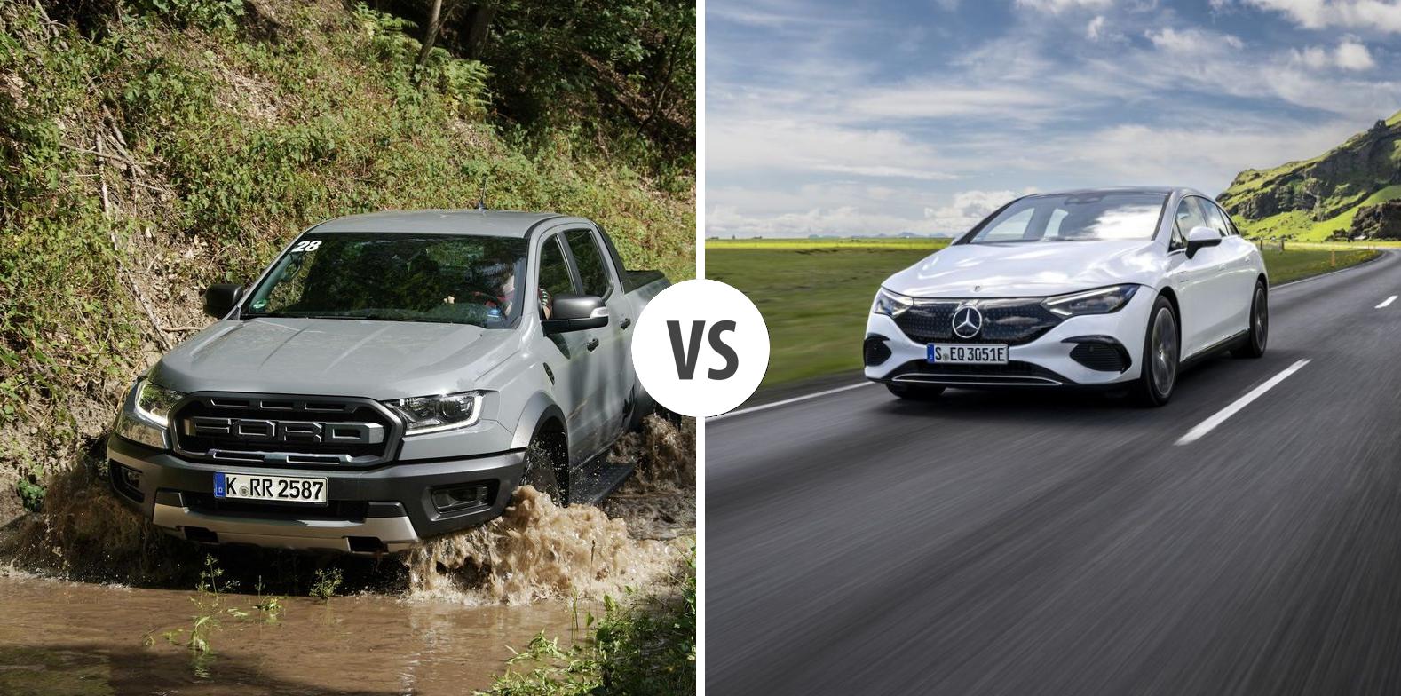 Ford Ranger VS Mercedes EQE Limousine – Vergleiche Preise, Leistung ...