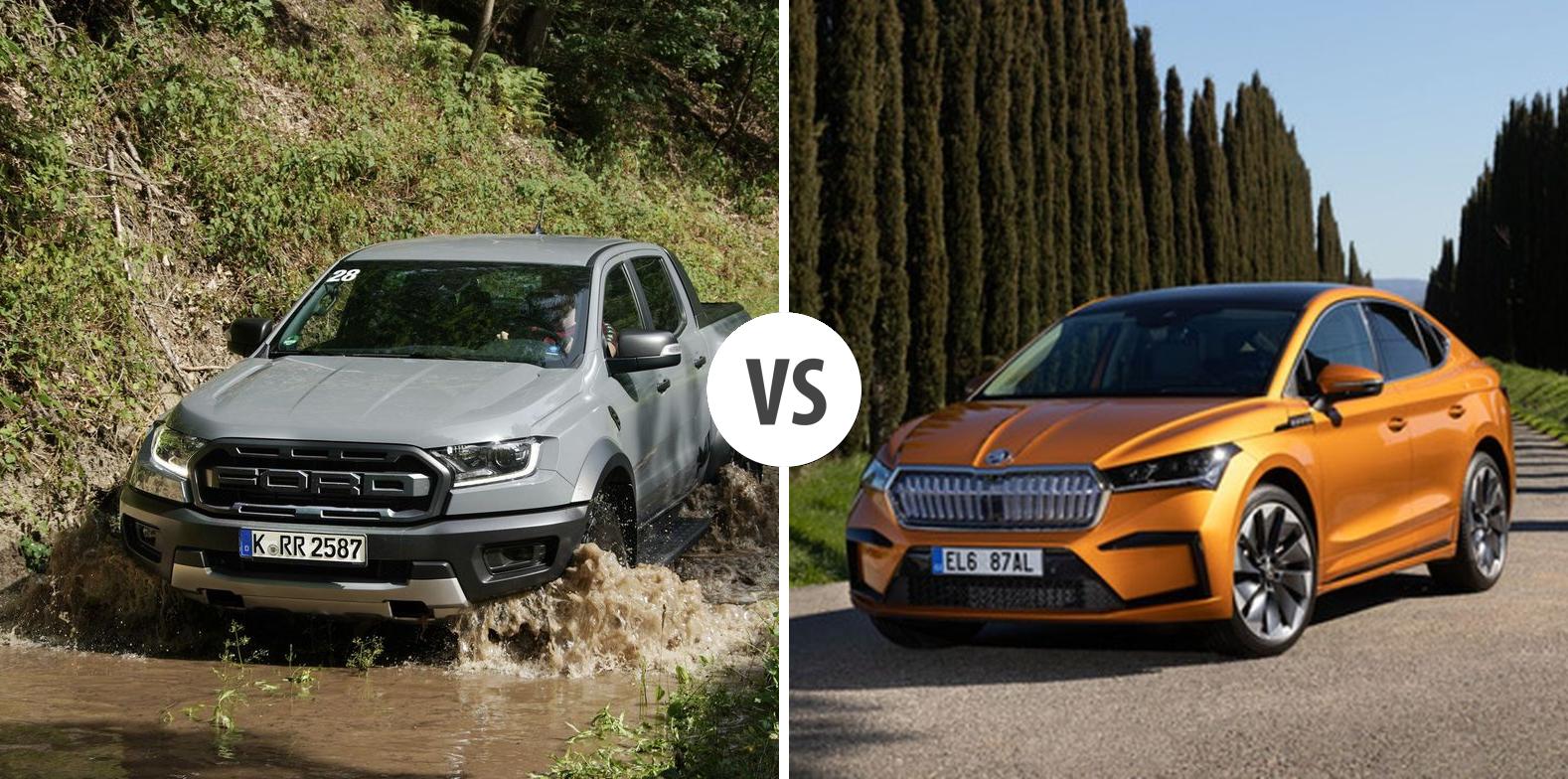Ford Ranger VS Skoda ENYAQ Coupé iV – Vergleiche Preise, Leistung ...