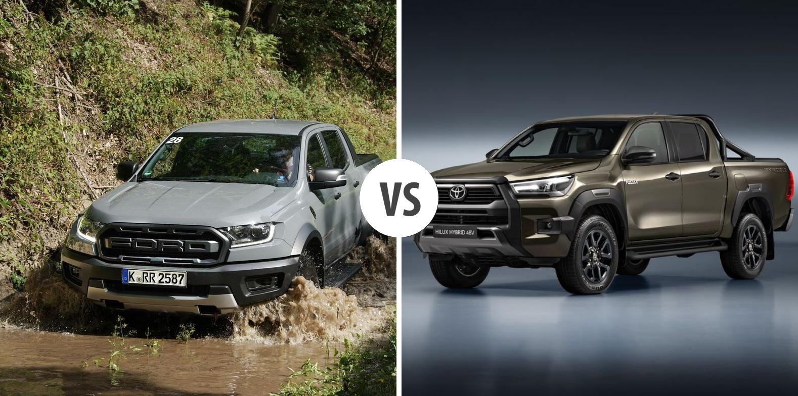 Ford Ranger VS Toyota Hilux – Vergleiche Preise, Leistung, Kofferraum ...