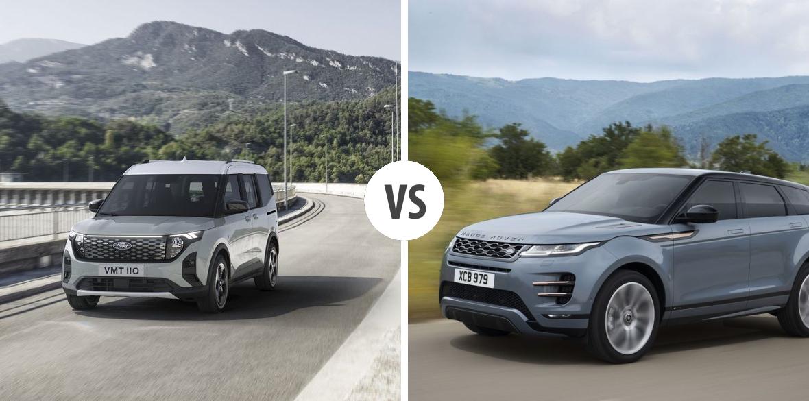 Ford Tourneo Courier VS Land Rover Range Rover Evoque – Vergleiche ...