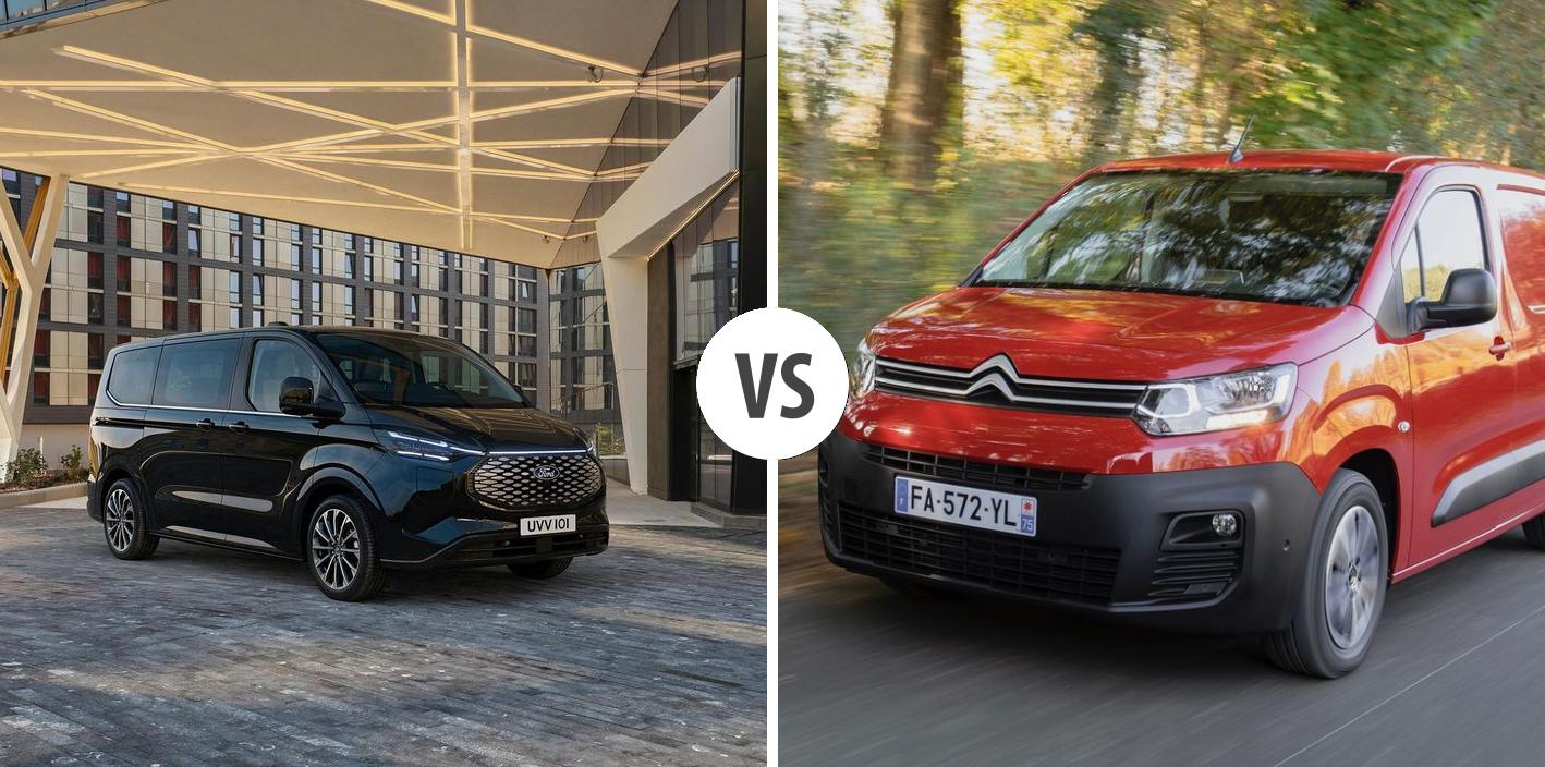 Ford Tourneo Custom VS Citroën Berlingo Kastenwagen – Vergleiche Preise ...