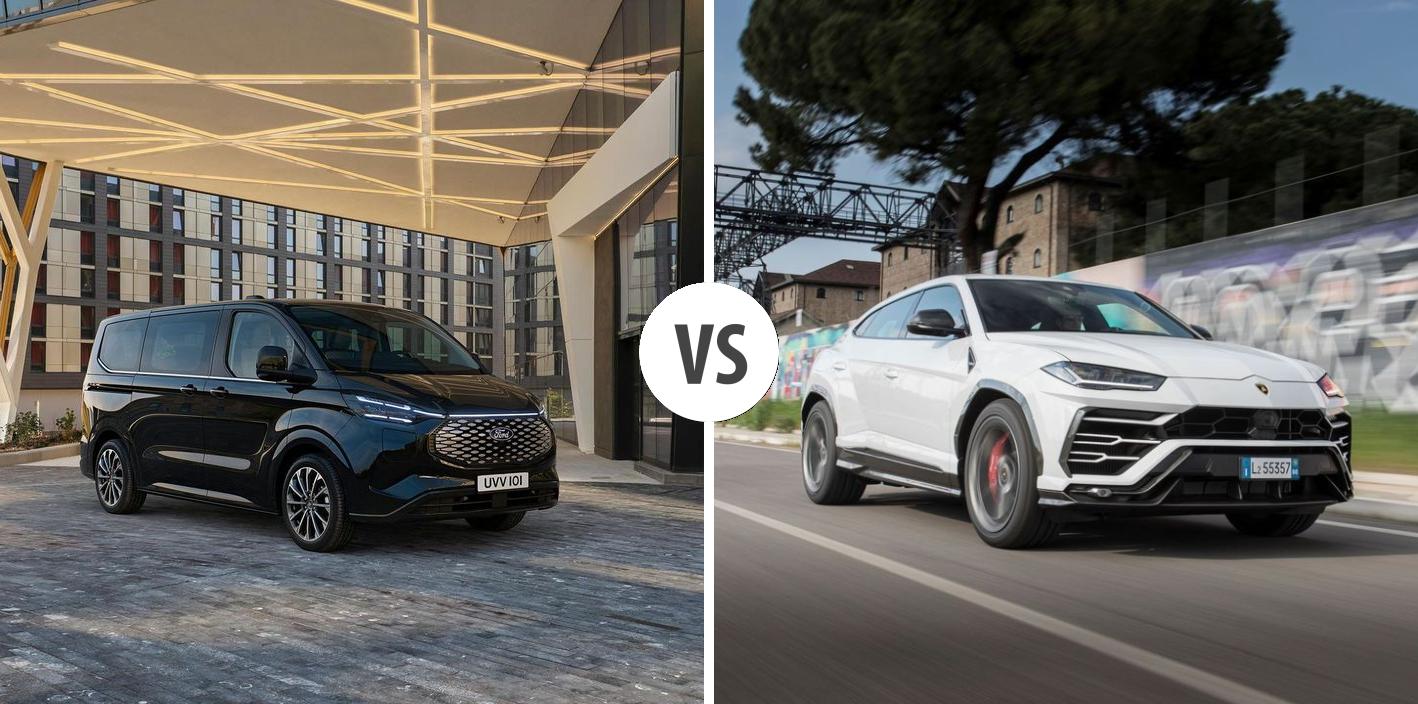 Ford Tourneo Custom VS Lamborghini Urus – Vergleiche Preise, Leistung ...