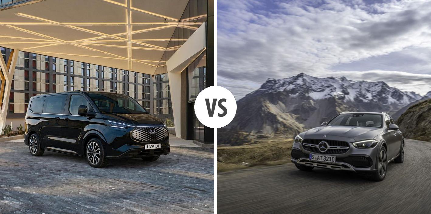 Ford Tourneo Custom VS Mercedes C-Klasse T-Modell – Vergleiche Preise ...