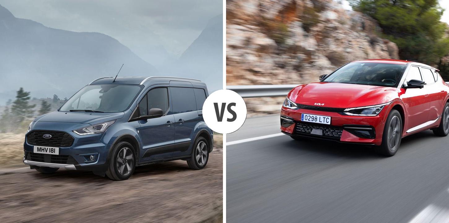 Ford Transit Connect Hochdach-Kombi VS KIA EV6 Autovergleich | AUTOGOTT.DE